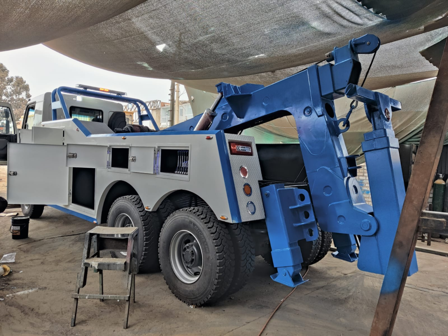 Fabricación de Grúas de Arrastre - Mecanhydraulics